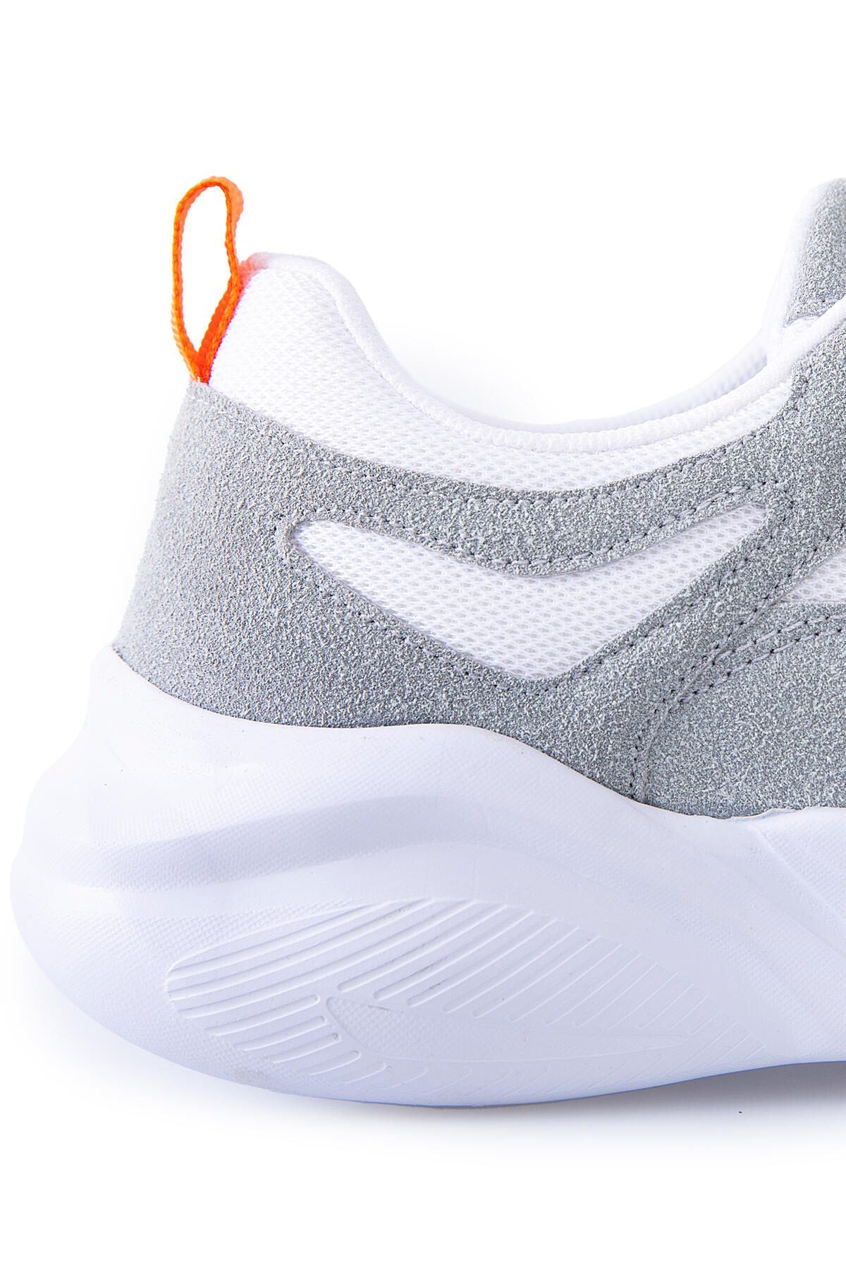 Beyaz Çift Renkli Bağcıklı Yüksek Taban Erkek Spor Ayakkabı - 89097 ...